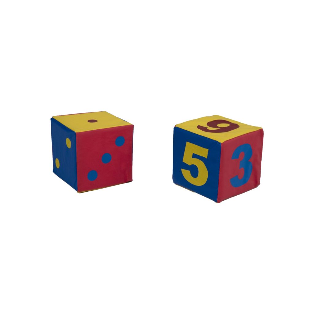 Dado de Números em Espuma 30x30cm – Brinquedo Educativo Seguro e ...